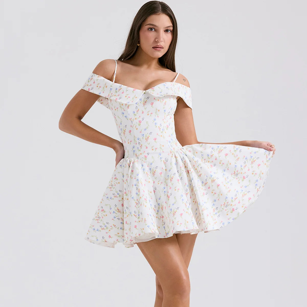 In His Warm Embrace Mini Dress – Maimoco