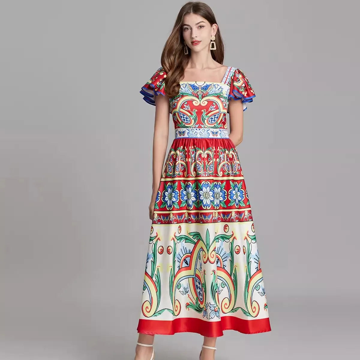 Crucial Evidence Midi Dress – Maimoco